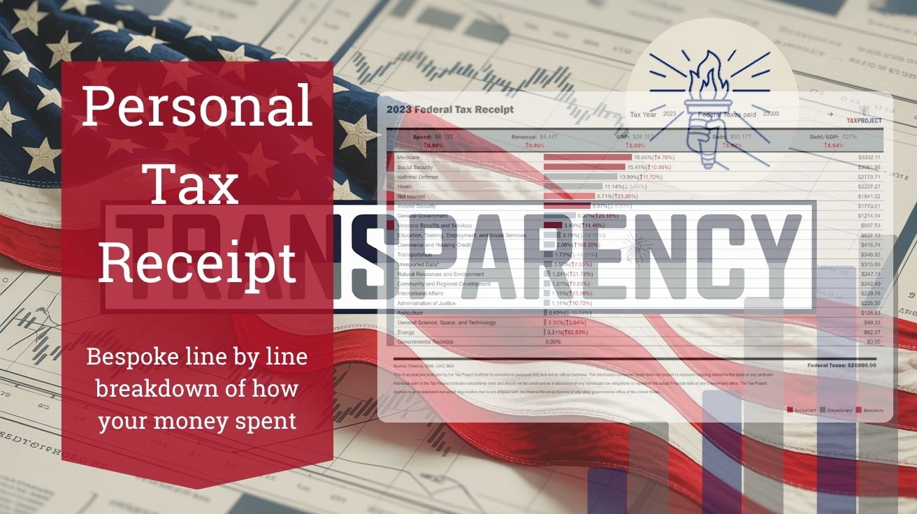 You get a Receipt? Personalized Federal Tax Receipt